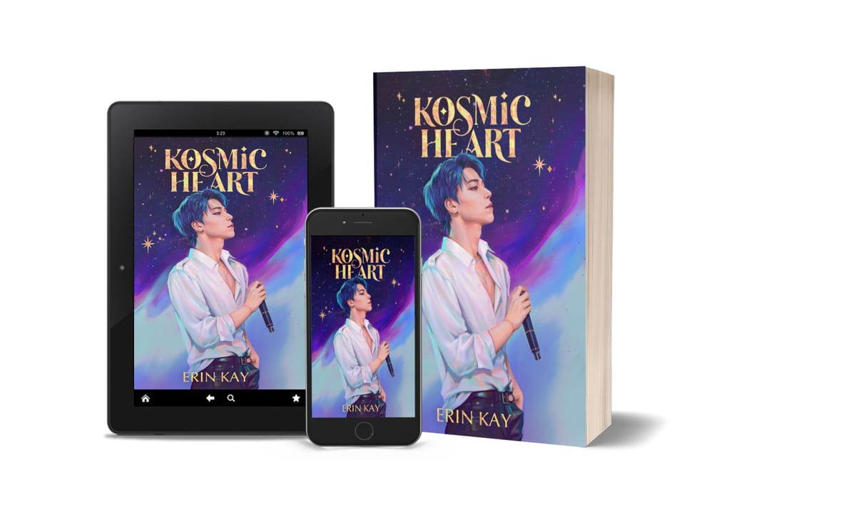 KOSMIC: Debut day! (Book 1 release day—purchase links, bonus content)